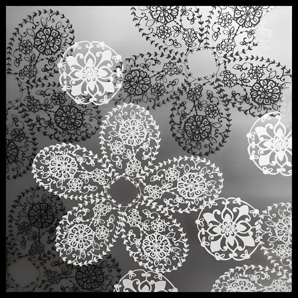 Jual Sticker Kaca -Kaca Film - Sandblast Sunblast Sanblast kaca motif ...