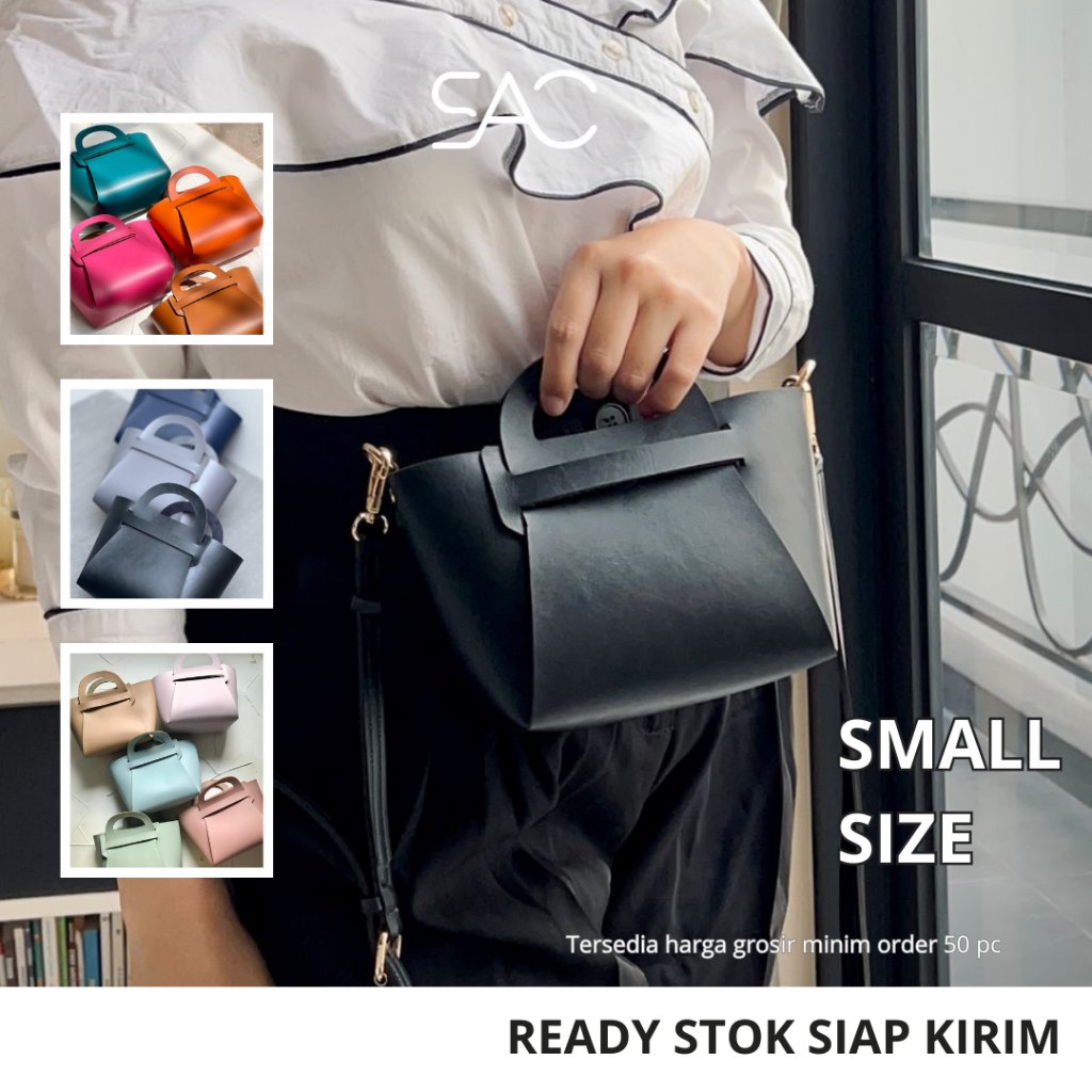 Jual SMALL sac plie/tas kulit/tas mini/tas isi permen/ tas jinjing /tas ...