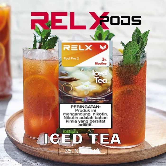 Jual RELX INFINITY ESSENTIAL POD PRO 2 ICED TEA 1 PACK ISI 1 PODS ...