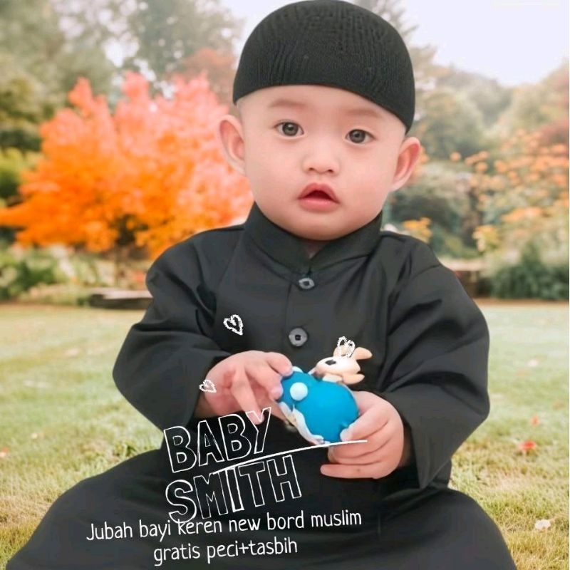 Jual Baju Koko Jubah Gamis Bayi Anak Laki-laki Usia 0-4 Tahun dengan ...