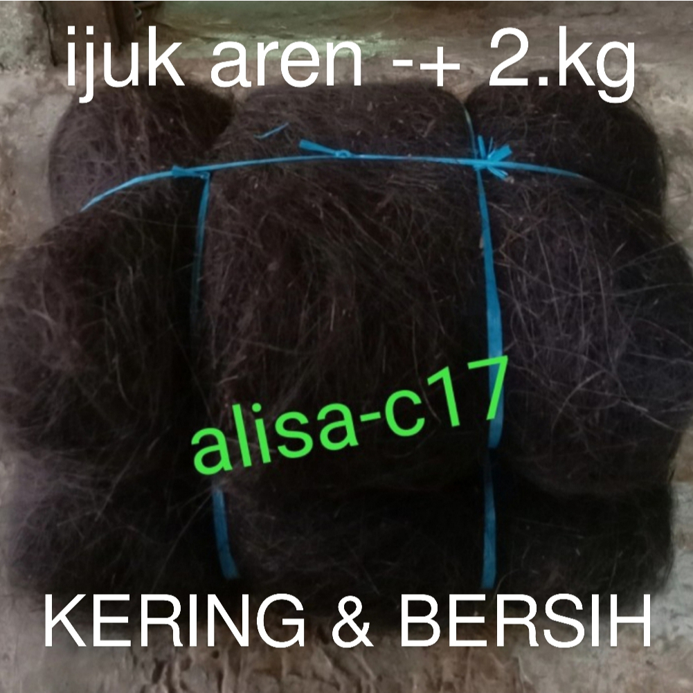 Jual Ijuk Resapan 2 Kg Ijuk Septi Tank Ijuk Aren Hitam Halus Ijuk ...