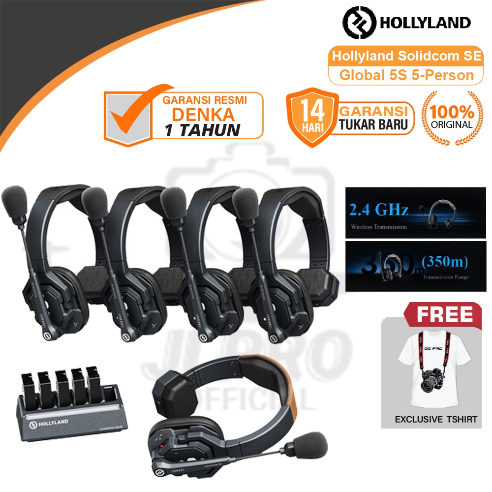 Jual Hollyland Solidcom SE 4S 6S 8S / Solidcom SE Global Version SE 2S 4S 5S Full Duplex ...