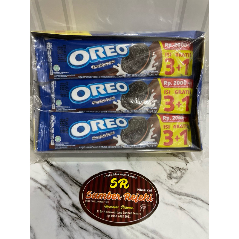 Jual OREO SANDWICH ISI 12 SACHET | Shopee Indonesia