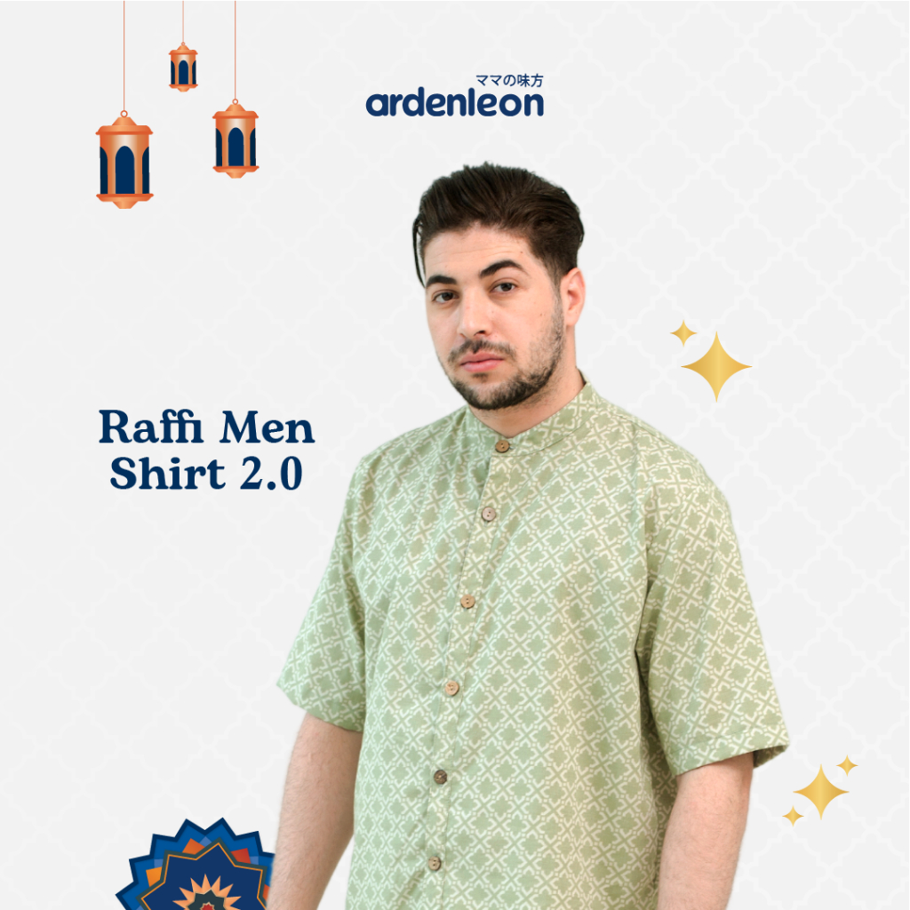 Jual Atasan Pria Raya ARDENLEON Raffi Men Shirt | Shopee Indonesia