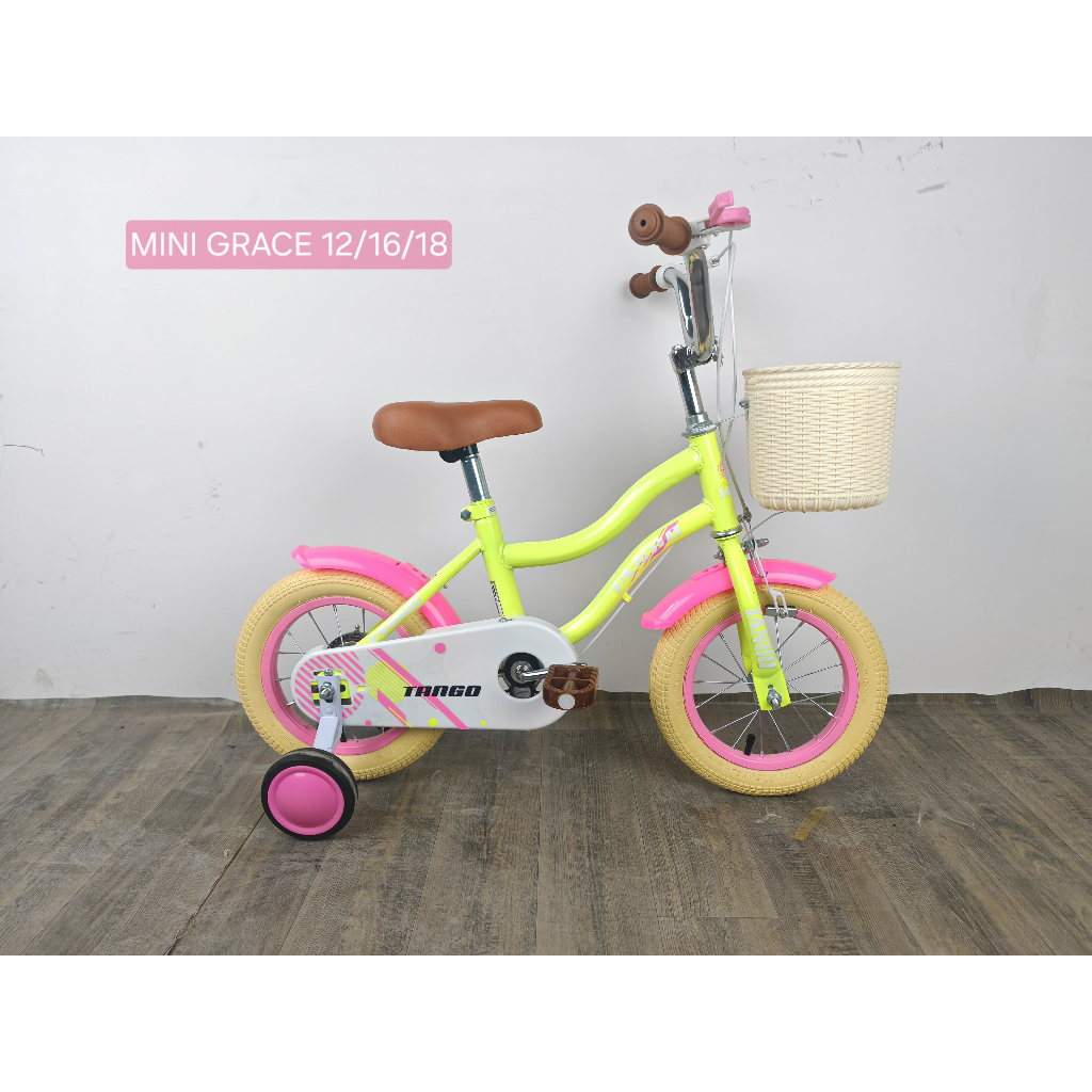 Jual sepeda mini ukuran 12 dan 16 inc merk tango model kekinian ban ...