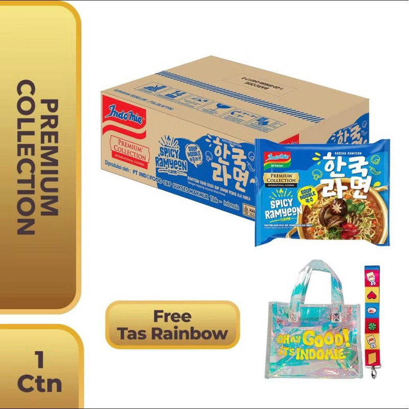 Jual Indomie Korean Series Spicy Ramyeon 1 Dus Isi 20 pcs | Shopee Indonesia