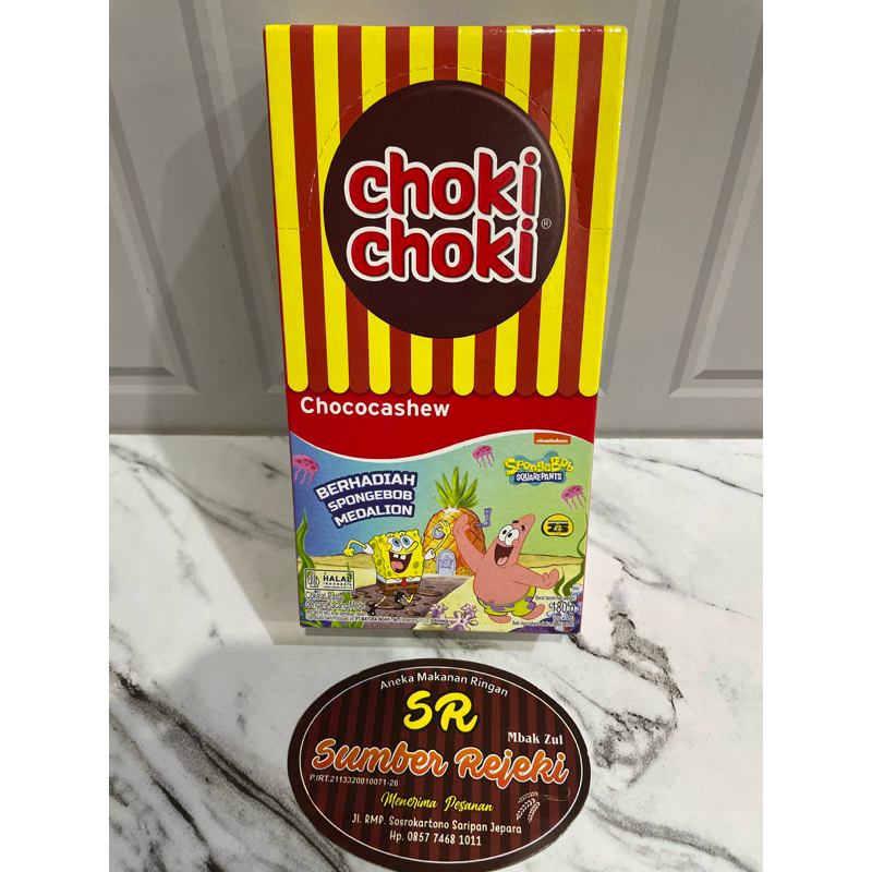 Jual CHOKI CHOKI CHOCOCASHEW ISI 20pcs | Shopee Indonesia