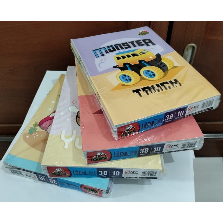 Jual [ PAK ] Buku Tulis DODO by Sidu isi 38 Lembar / Buku Tulis Murah ...