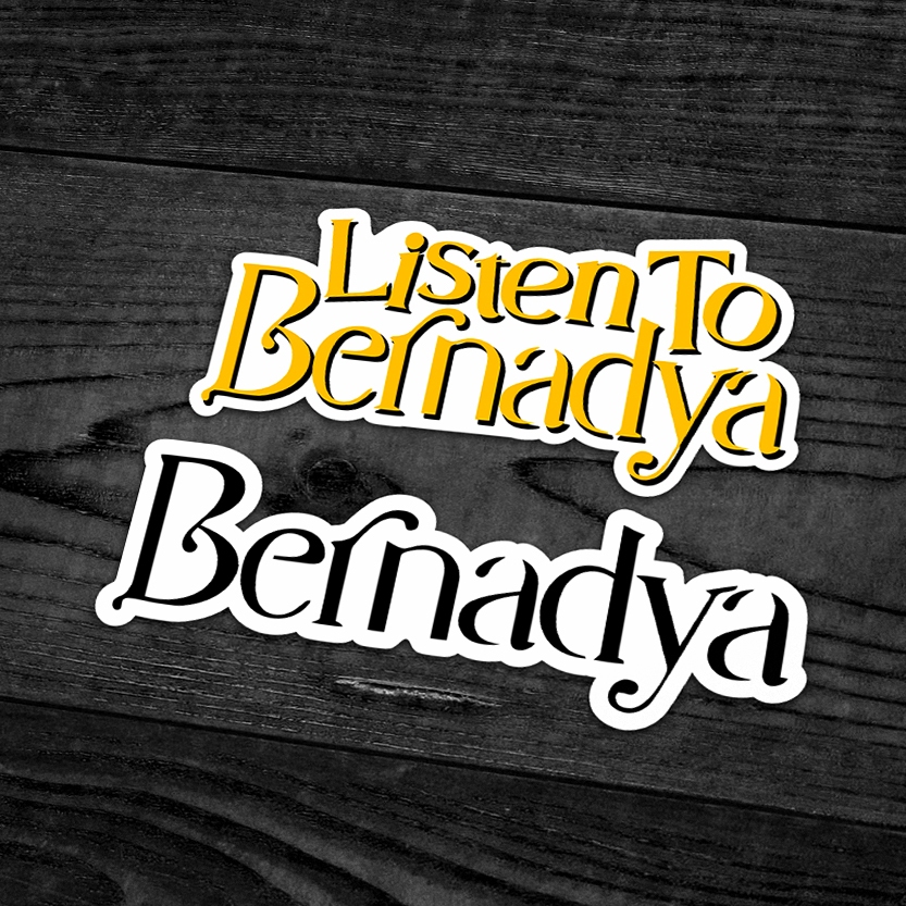 Jual BERNADYA - Sticker Unofficial : BERNADYA (BOOTLEG) | Shopee Indonesia