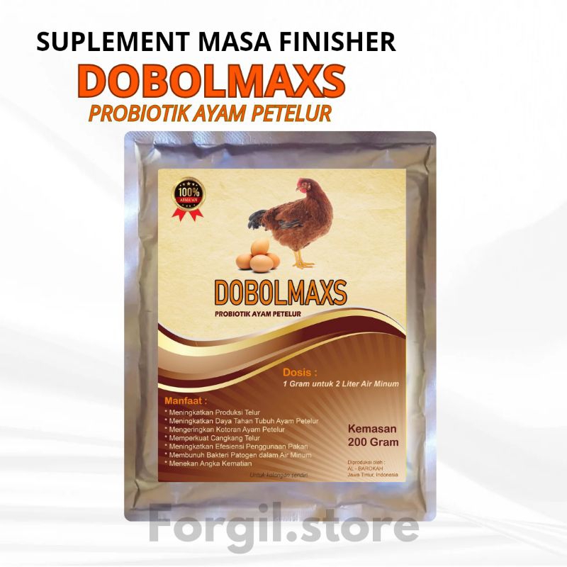 Jual DOBOLMAXS - Probiotic Ayam Petelur - Vitamin Ayam - Obat Ayam ...