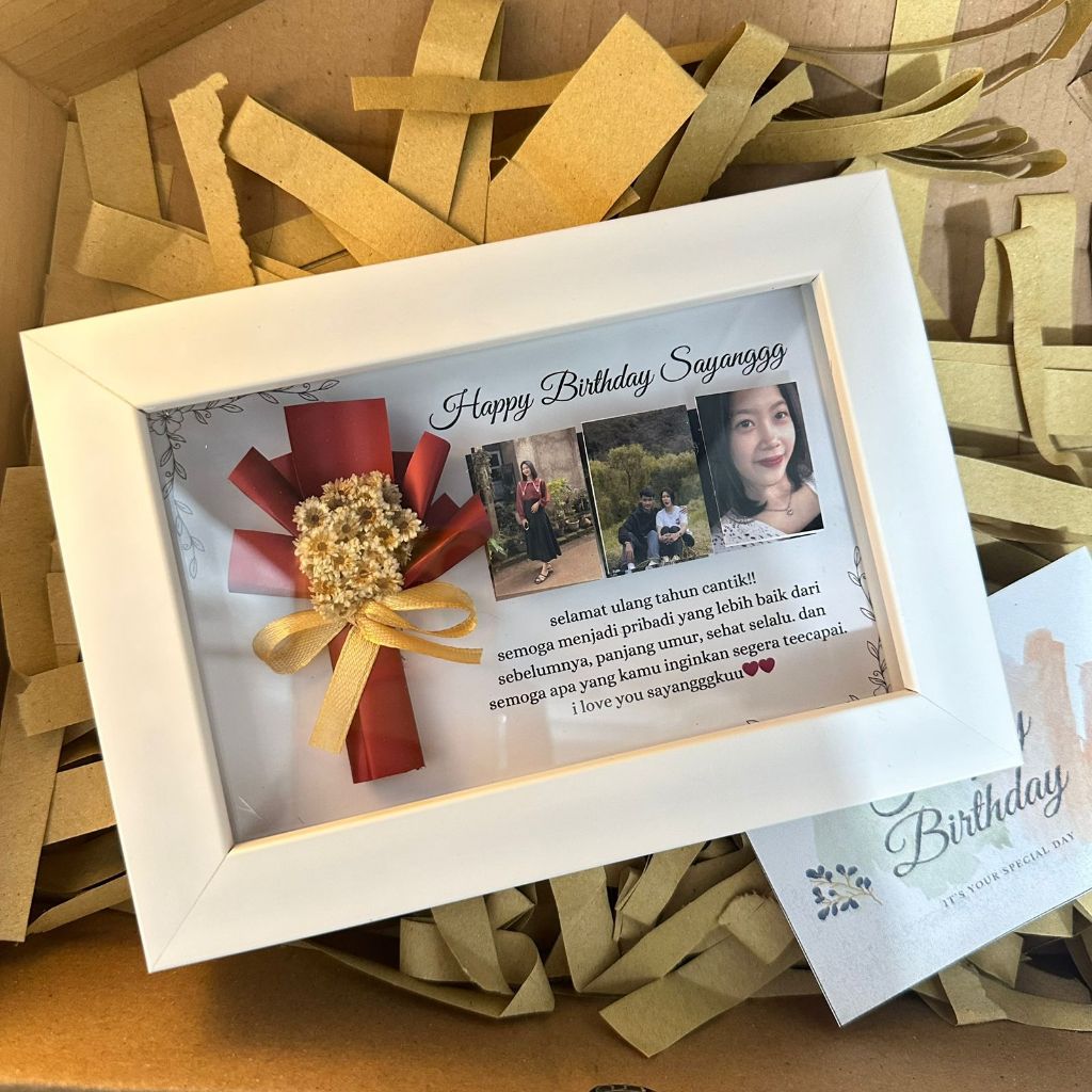 Jual KADO UNIK Frame Foto Polaroid dengan Lampu 3D | GIFT FRAME / Kado ...