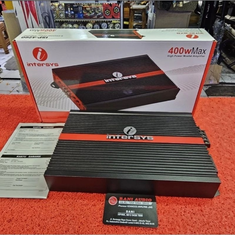 Jual Power intersys ISP-4260 Power 4 Channel | Shopee Indonesia