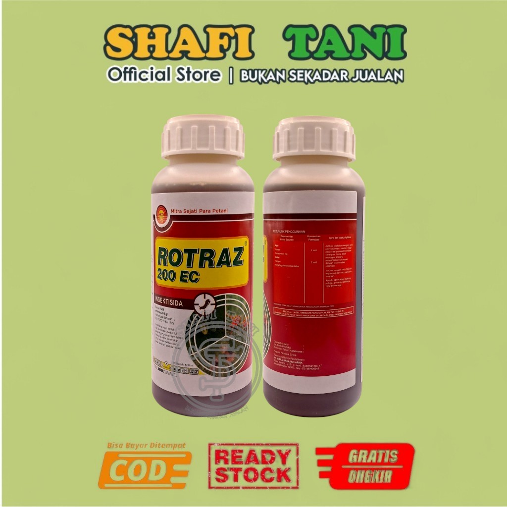 Jual Insektisida dan akarisida ROTRAZ 200 EC untuk mengendalikan hama ...