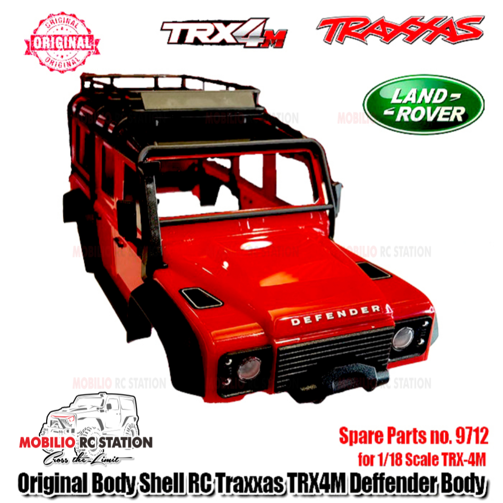 Jual Original Body Shell RC Traxxas TRX4M Defender Body for TRX-4M ...