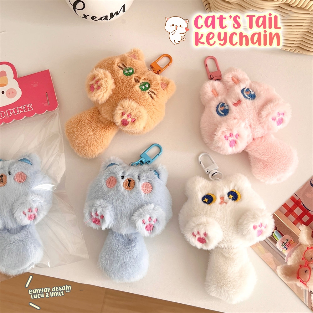 Jual Gantungan Kunci Lucu Hiasan Tas Hadiah Ganci Boneka Kucing Lucu ...