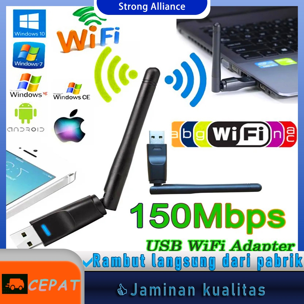 Jual USB WiFi Matrix Adapter Penerima Jaringan Nirkabel WiFi Dongle ...