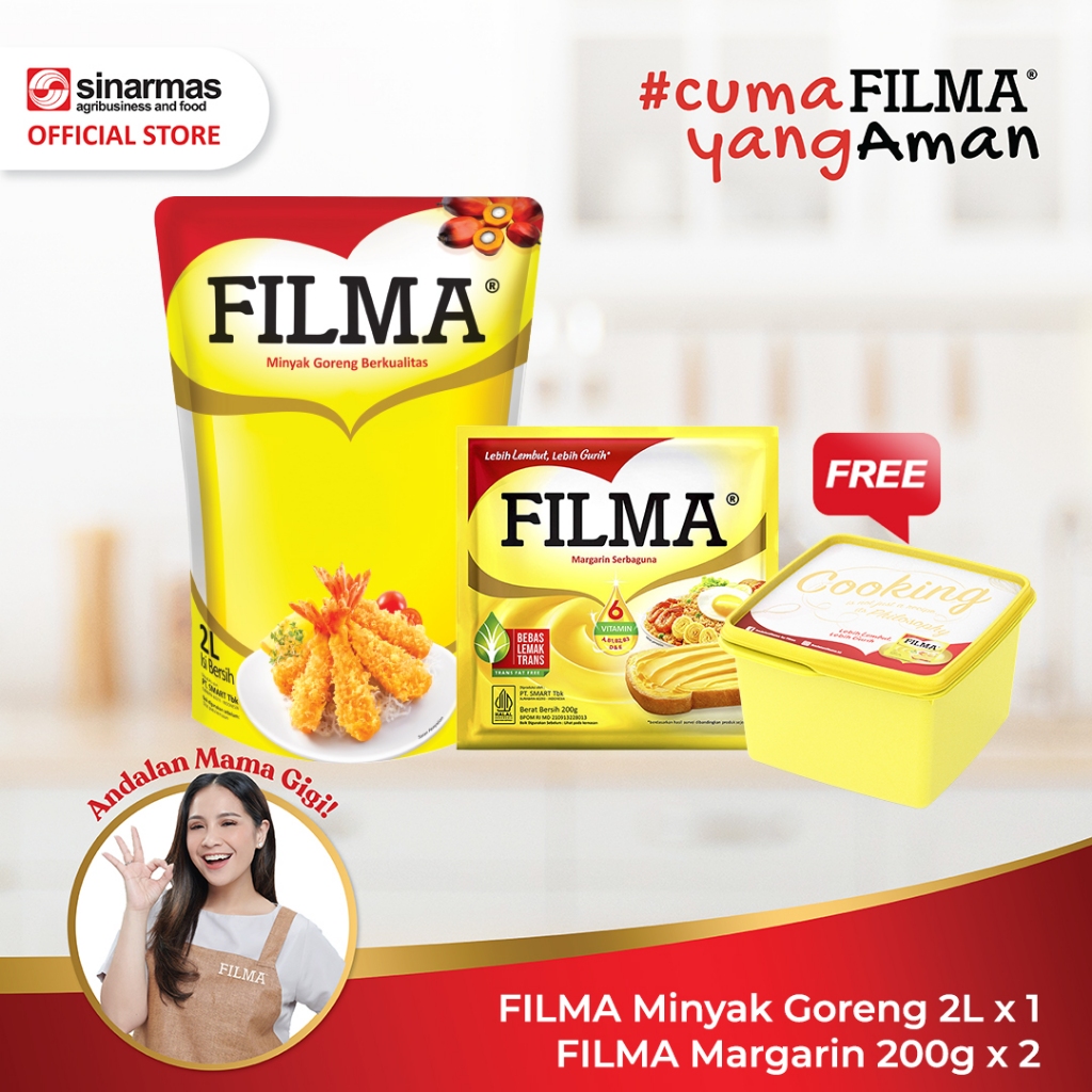 Jual Paket Filma Free Lunch Box - 1 Pouch Filma Minyak Goreng 2 Liter ...