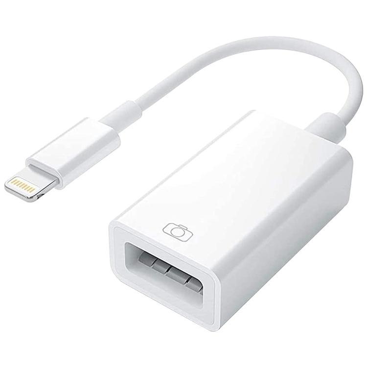 Jual OTG Lightning to USB A Flashdisk/Camera USB Adapter/ kabel otg ...