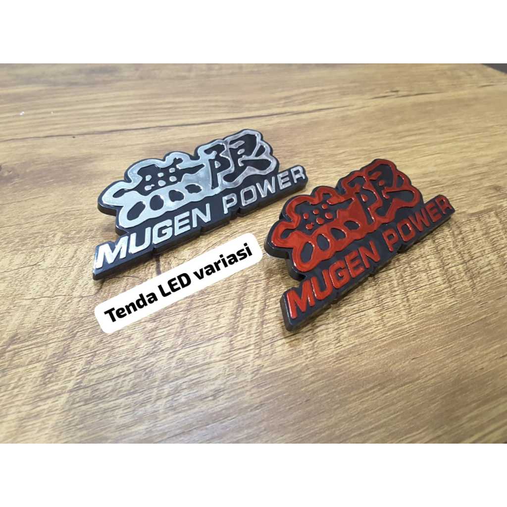 Jual emblem mugen power/emblem tulisan mugen power | Shopee Indonesia