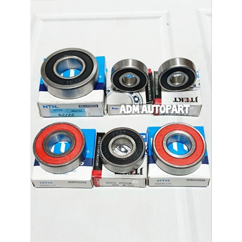 Jual BEARING LAHER RASIO SET 6PCH KOYO/NTN JAPAN, SUZUKI NEX LET S ORIGINAL | Shopee Indonesia