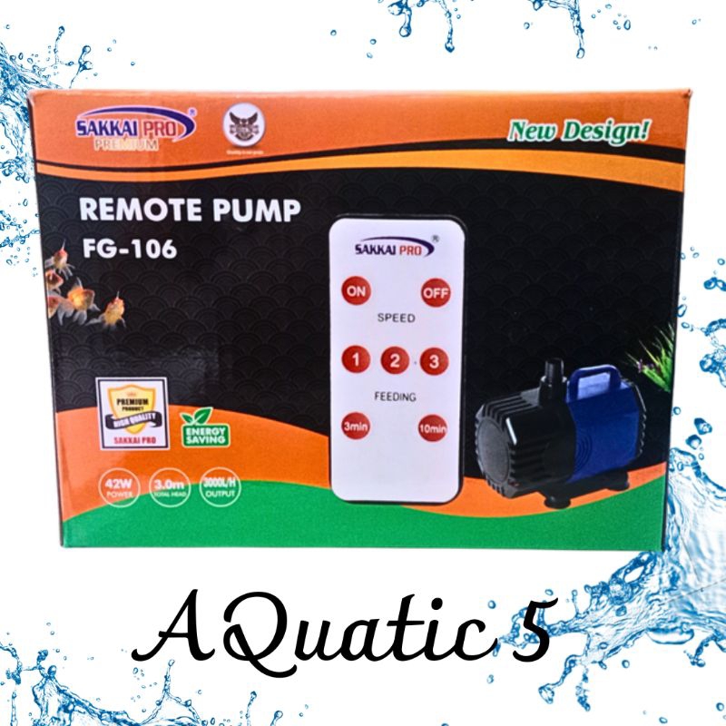 Jual SAKKAI PRO FG 106 POMPA REMOTE KOLAM AQUARIUM AQUASCAPE | Shopee Indonesia