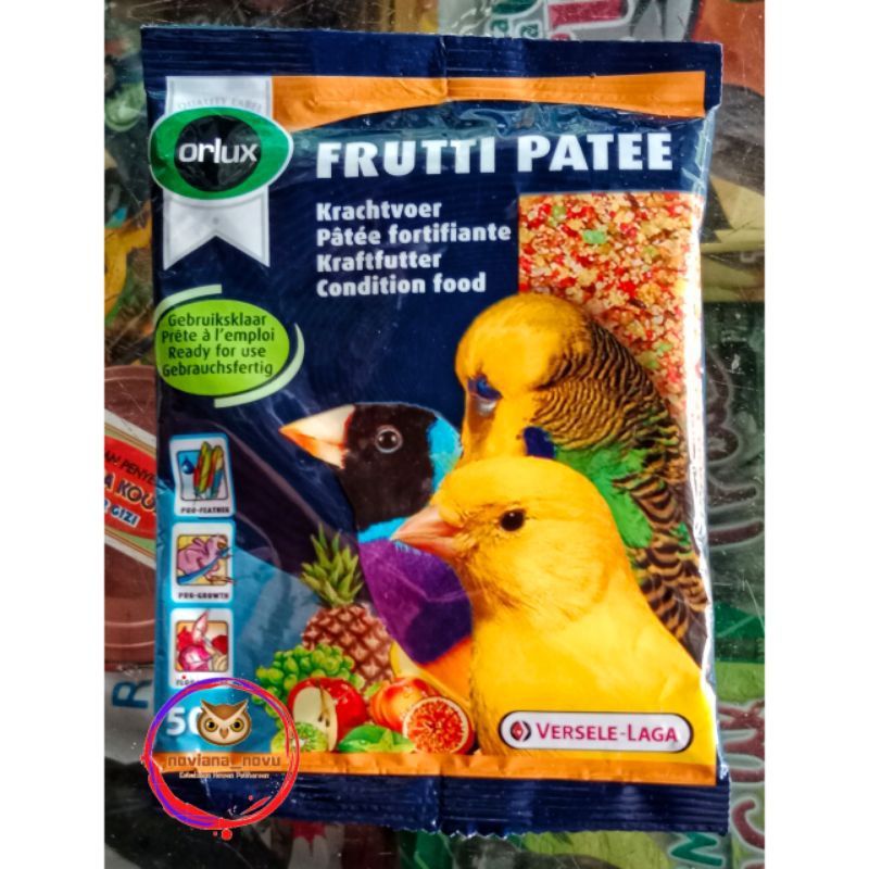 Jual VERSELE LAGA FRUTTI PATEE KENARI CD KENARI EGG FOOD PREMIUM SARI ...