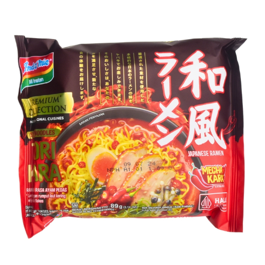 Jual Indomie Japanese Ramen Kuah Tori Kara Rasa Ayam Pedas 89 gr ...
