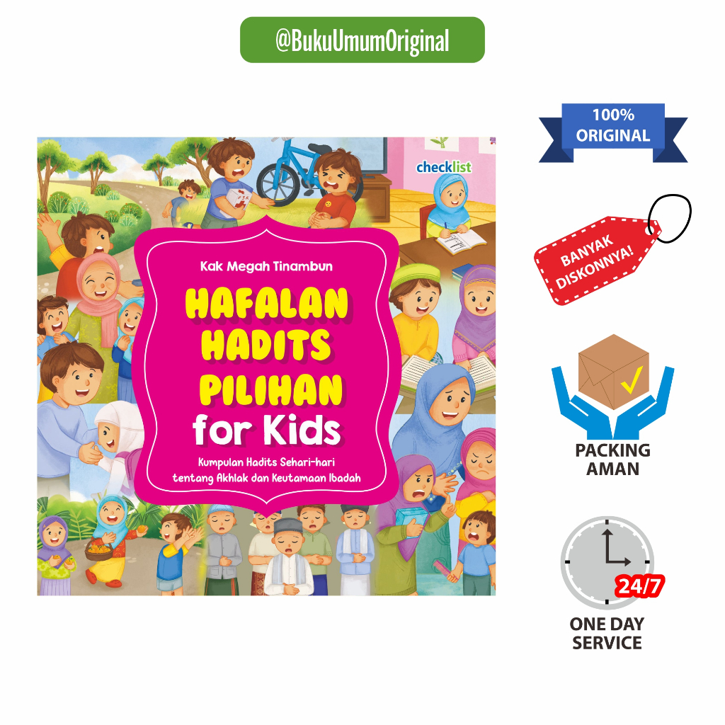 Jual Buku Anak Hafalan Hadits Pilihan for Kids (Kak Megah Tinambun ...