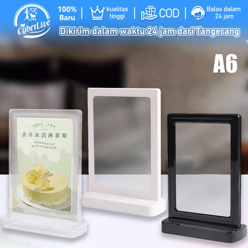 Jual A6 Stand Menu / Stand Brosur / Stand Akrilik / Holder Brosur ...