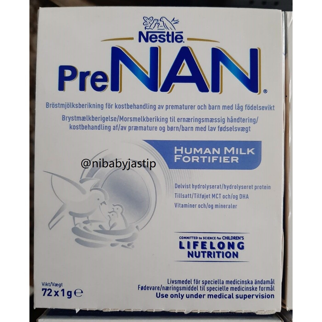 Jual Ready Susu Nestle PreNAN HUMAN MILK FORTIFIER HMF FM85 Nutrisi ...