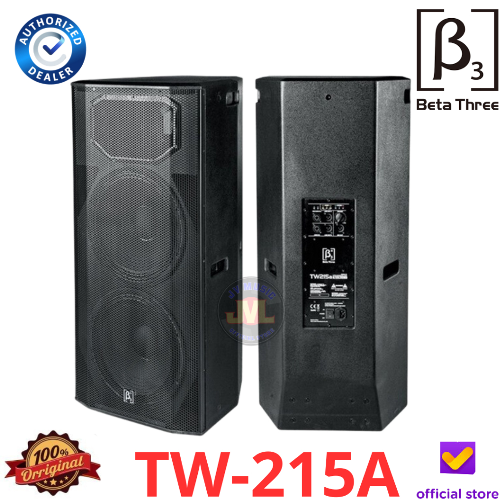 Jual Beta Three TW215A 2x15-Inch Speaker Aktif Beta 3 TW-215A | Shopee ...