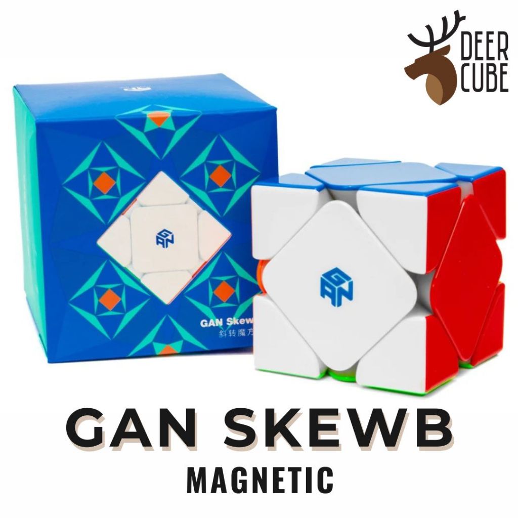 Jual GAN Skewb Magnetic M UV - Cubes Magnetik Stickerless Enhanced UV ...