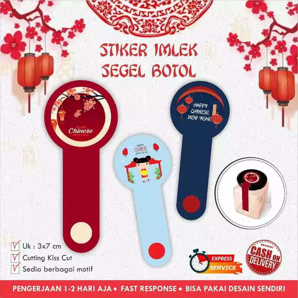Jual Stiker Imlek Segel Tutup Botol dan Toples cromo / Makanan Kemasan ...