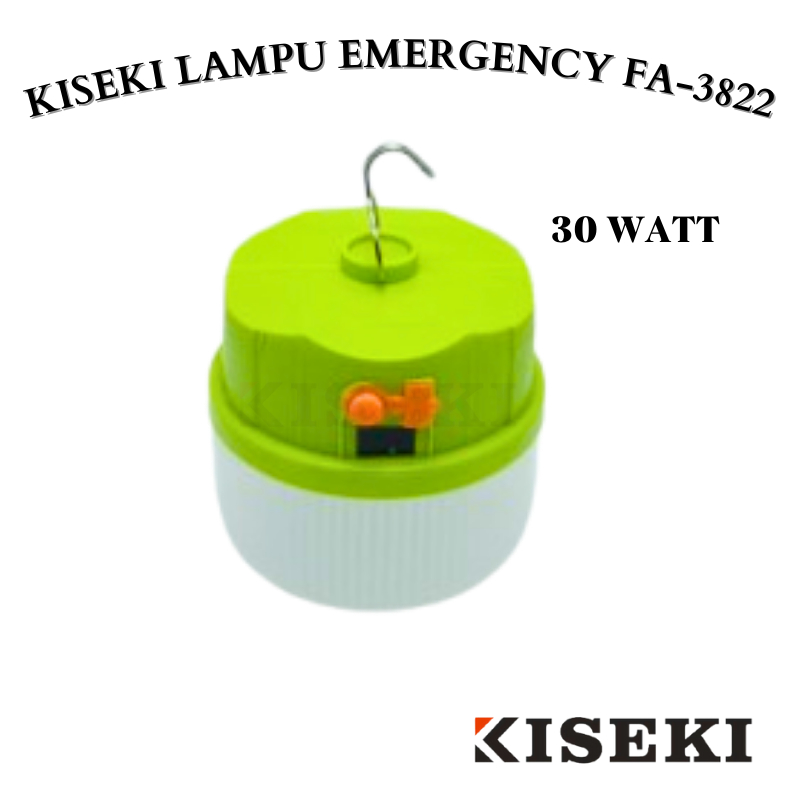 Jual Kiseki Multifunctional LED Emergency Light FA-3822 30 Watt 42 Led Cahaya Putih CCT 7000K ...