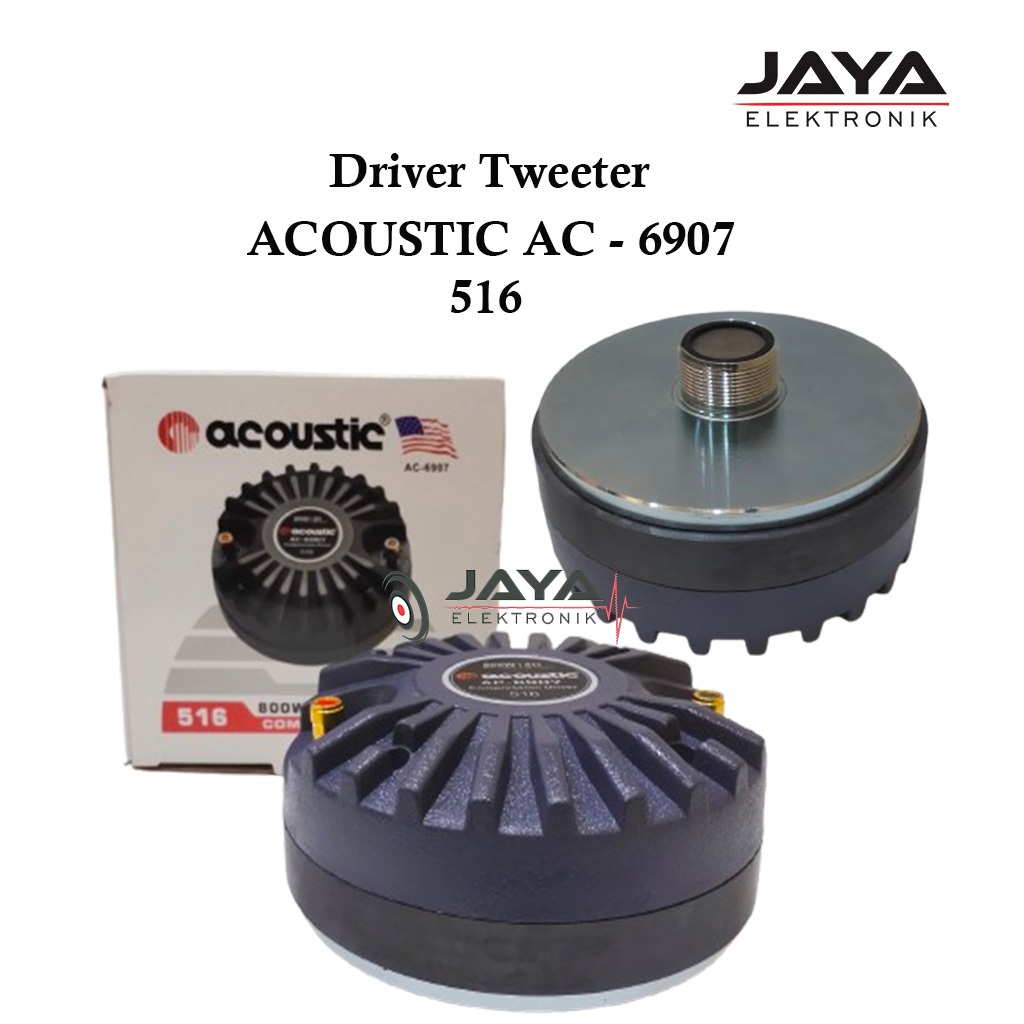 Jual Driver Tweeter Twiter D5 ACOUSTIC AC 6907 516 ORIGINAL | Shopee ...