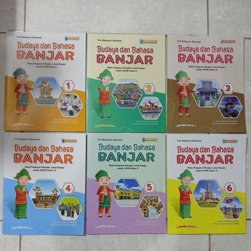 Jual Kelas 1, 2, 3, 4, 5 & 6 SD/MI Mulok Muatan Lokal Budaya dan Bahasa ...