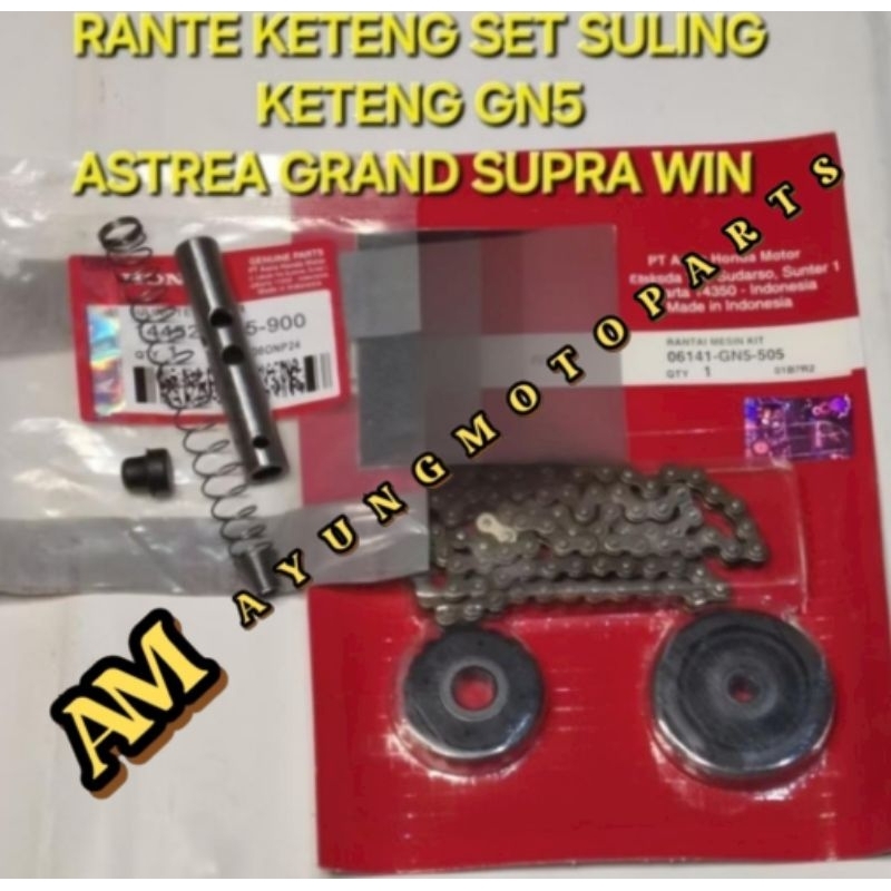 Jual RANTE KETENG SET GN5 + SULING TENSIONER GRAND ASTREA SUPRA WIN AHM ...