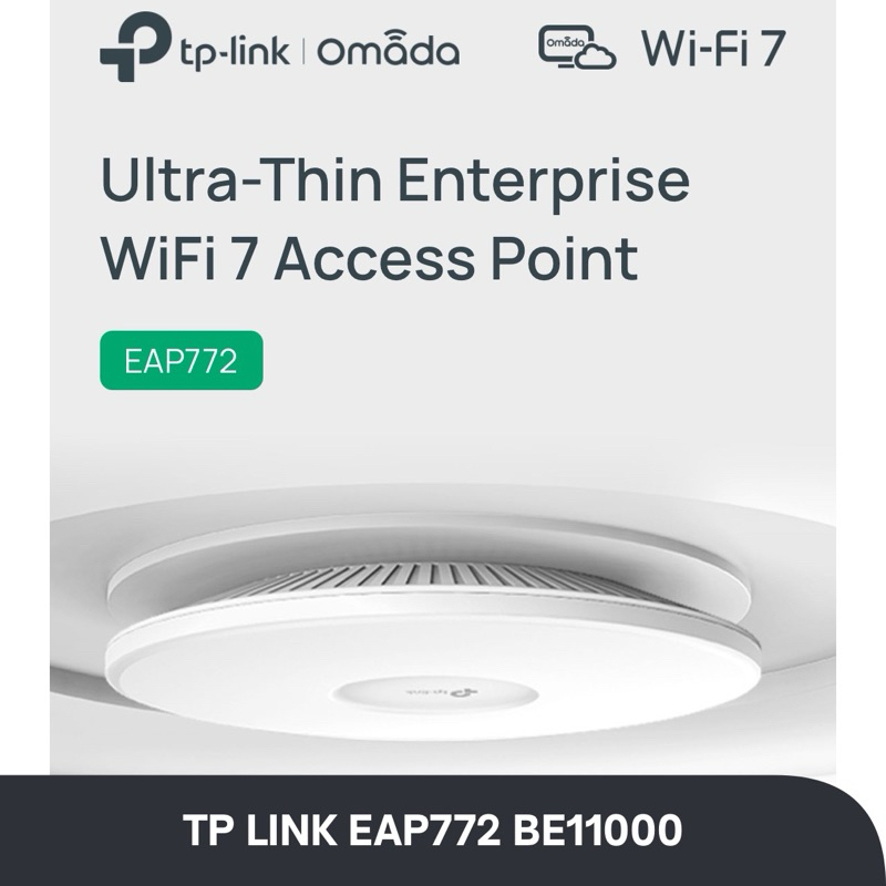 Jual Tp Link EAP772 BE11000 Ceiling Mount Tri-Band Wifi 7 Access Point ...