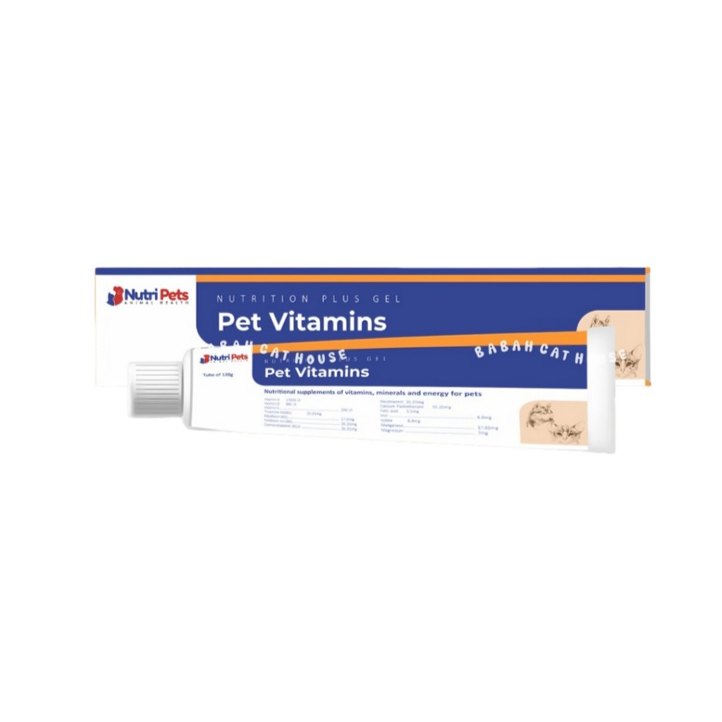Jual Nutri pets 120gr vitamin kucing dan anjing Nutri plus gel ...