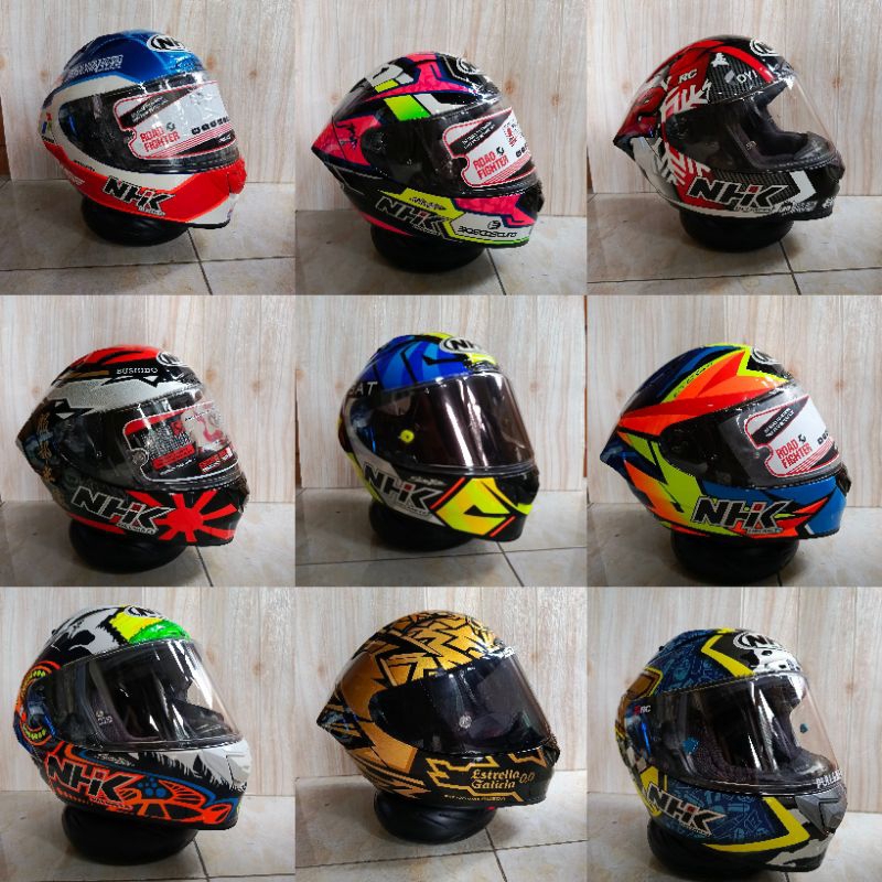Jual helm fullface NHK GPR TECH STREET DAN GPR TECH RACE | Shopee Indonesia