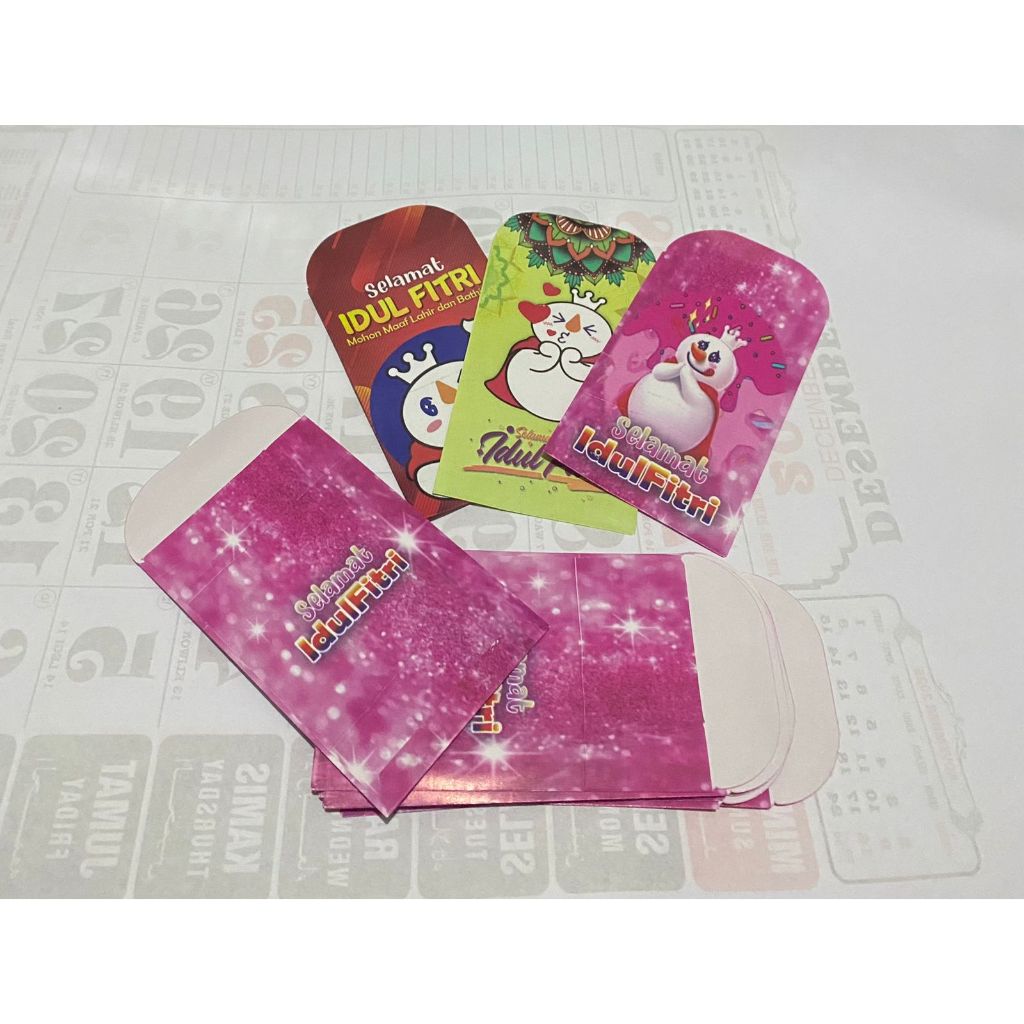 Jual AMPAU MIXUE 100 LEMBAR /AMPLOP LEBARAN 2025 SNACK VIRAL UK MEDIUM ...