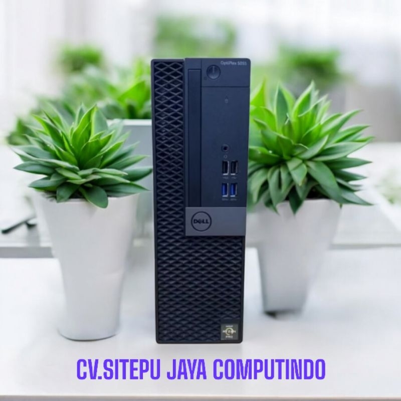Jual PC DELL OPTIPLEX 5055 AMD RYZEN 5 PRO 2400G RAM 8GB SSD 256GB NVME ...
