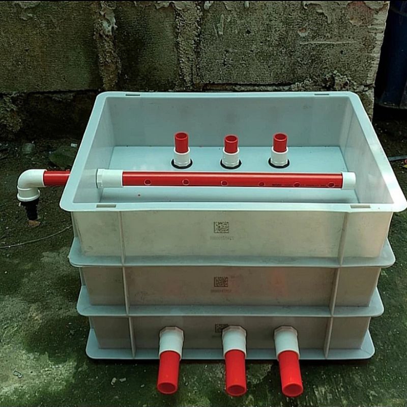 Jual TRICKLE BOX FILTER MINI 3 SUSUN - XS | Shopee Indonesia
