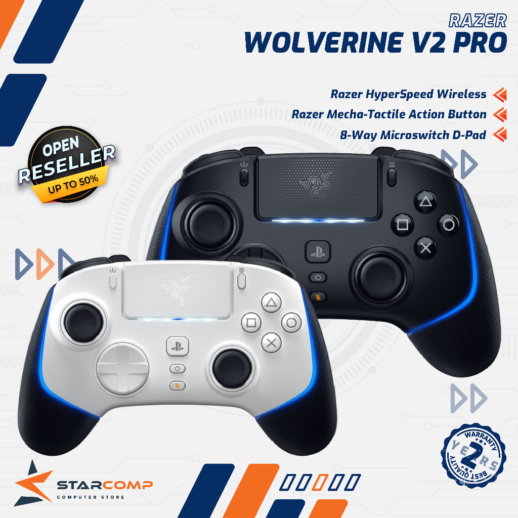 Jual RAZER WOLVERINE V2 PRO Wireless Pro Gaming Controller | Shopee ...