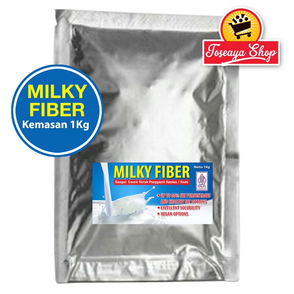 Jual Milky Fiber I Krimer Pengganti Santan dan Susu 1Kg | Shopee Indonesia