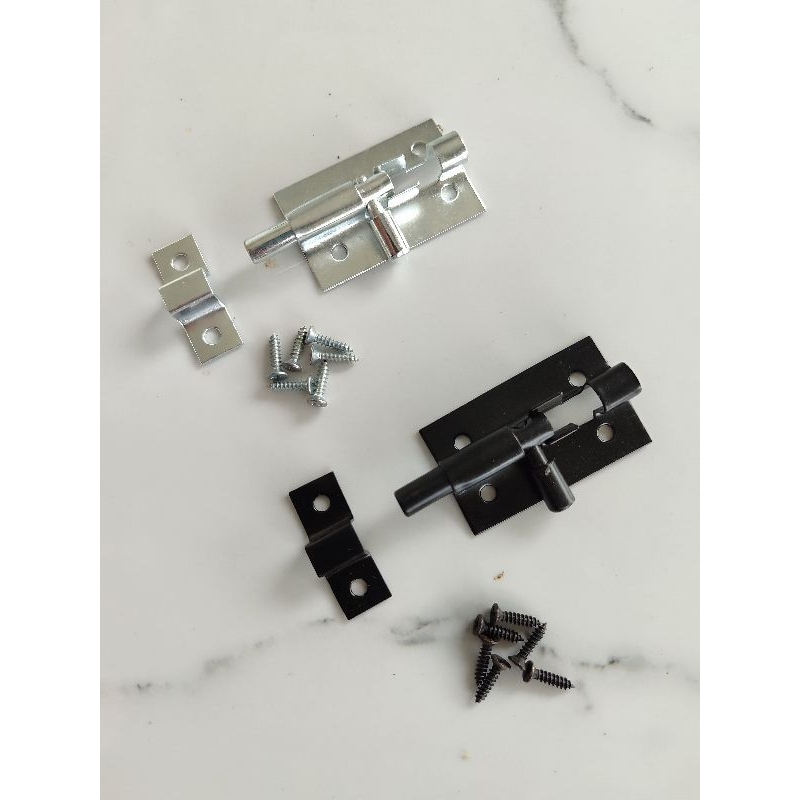 Jual Grendel Slot Jendela Kunci Jendela 2 inch / Grendel Jendela ...