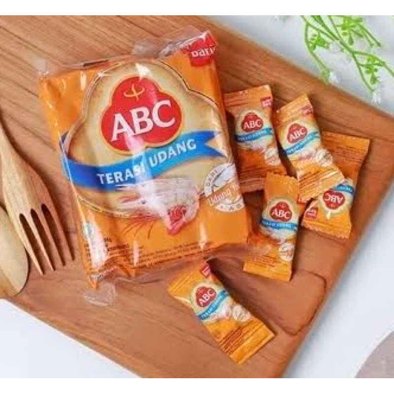 Jual TERASI UDANG ABC / terasi saset / terasi kemasan abc isi 20 saset ...