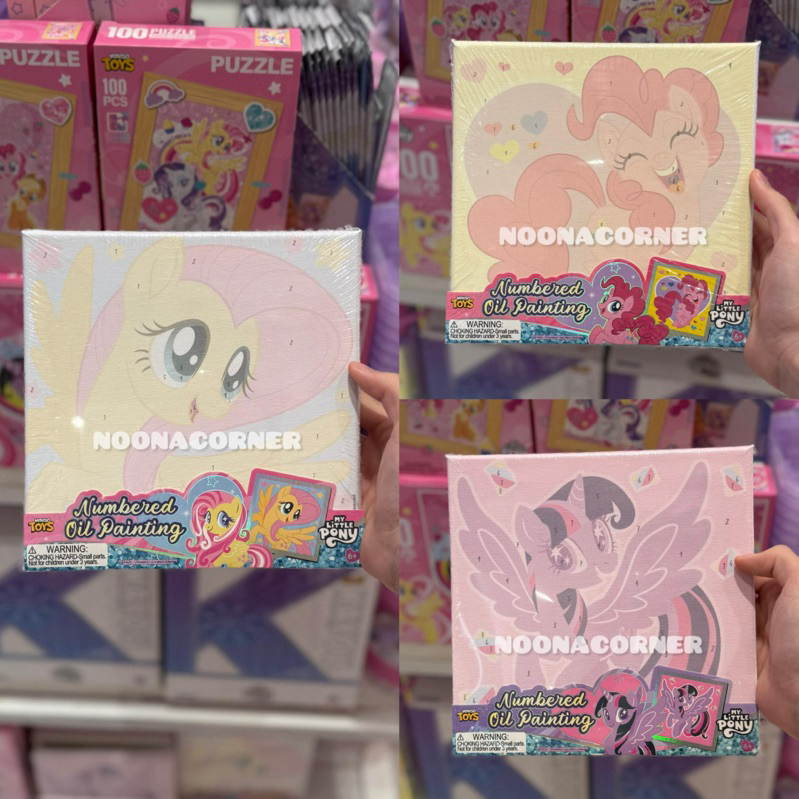 Jual Miniso x My Little Pony ‼️ Numbered Oil Painting DIY My Little ...