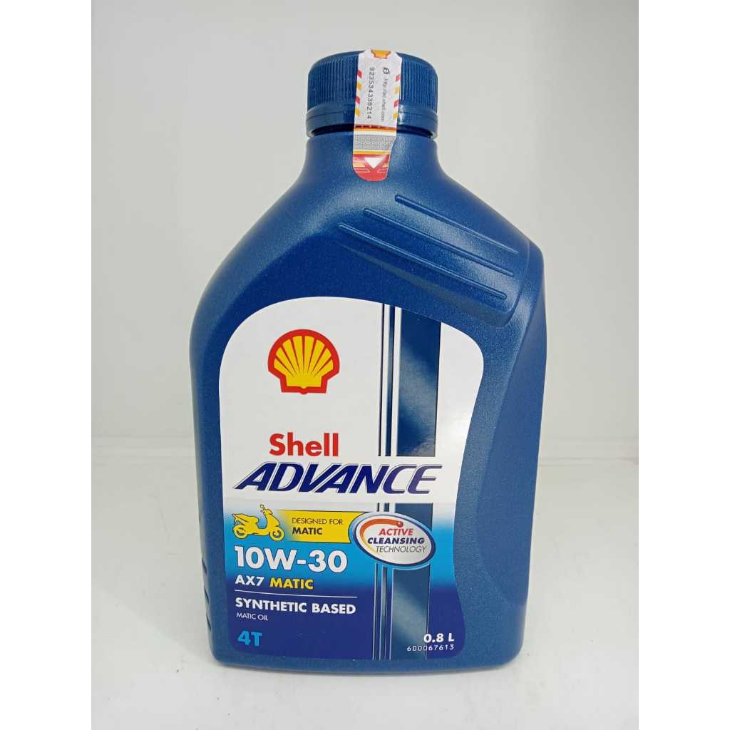 Jual SHELL ADVANCE AX7 4T SCOOTER MATIC SYNTHETIC BASED SAE 10W-30 ISI ...