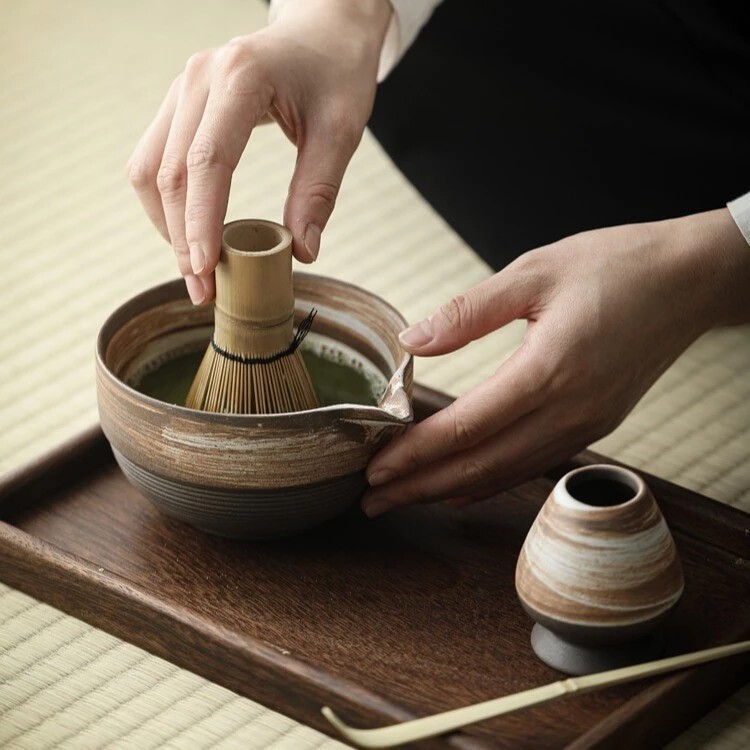 Jual Set Pemula Tradisional Matcha, Set Teh Jepang, Set Premium Upacara ...